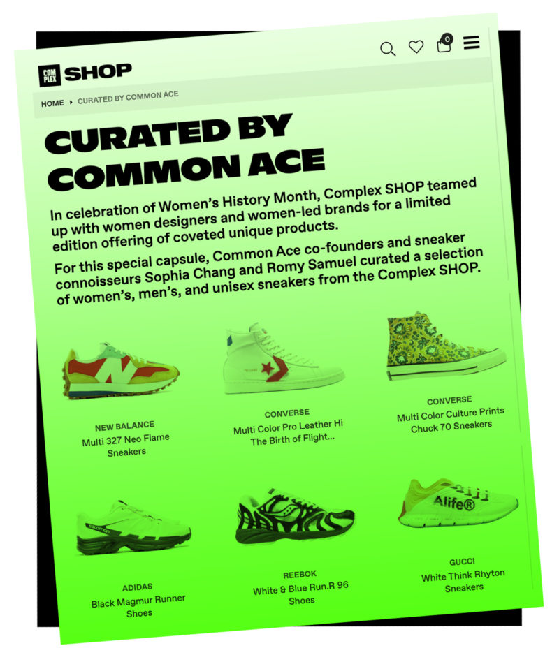 Complex Shop Curated by common ace - Common Ace